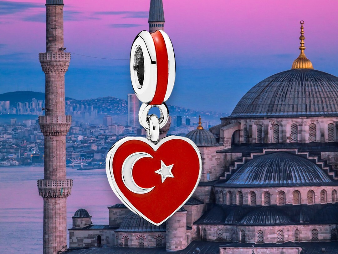 I LOVE TÜRKYE Turkey Istanbul Ankara Sultan Ahmed Mosque Religion Charm ...