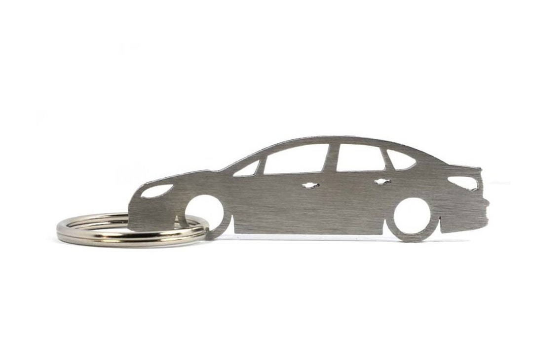 Car Stainless Steel Car Keyring Lowered Turbo Motorsport Performance ...