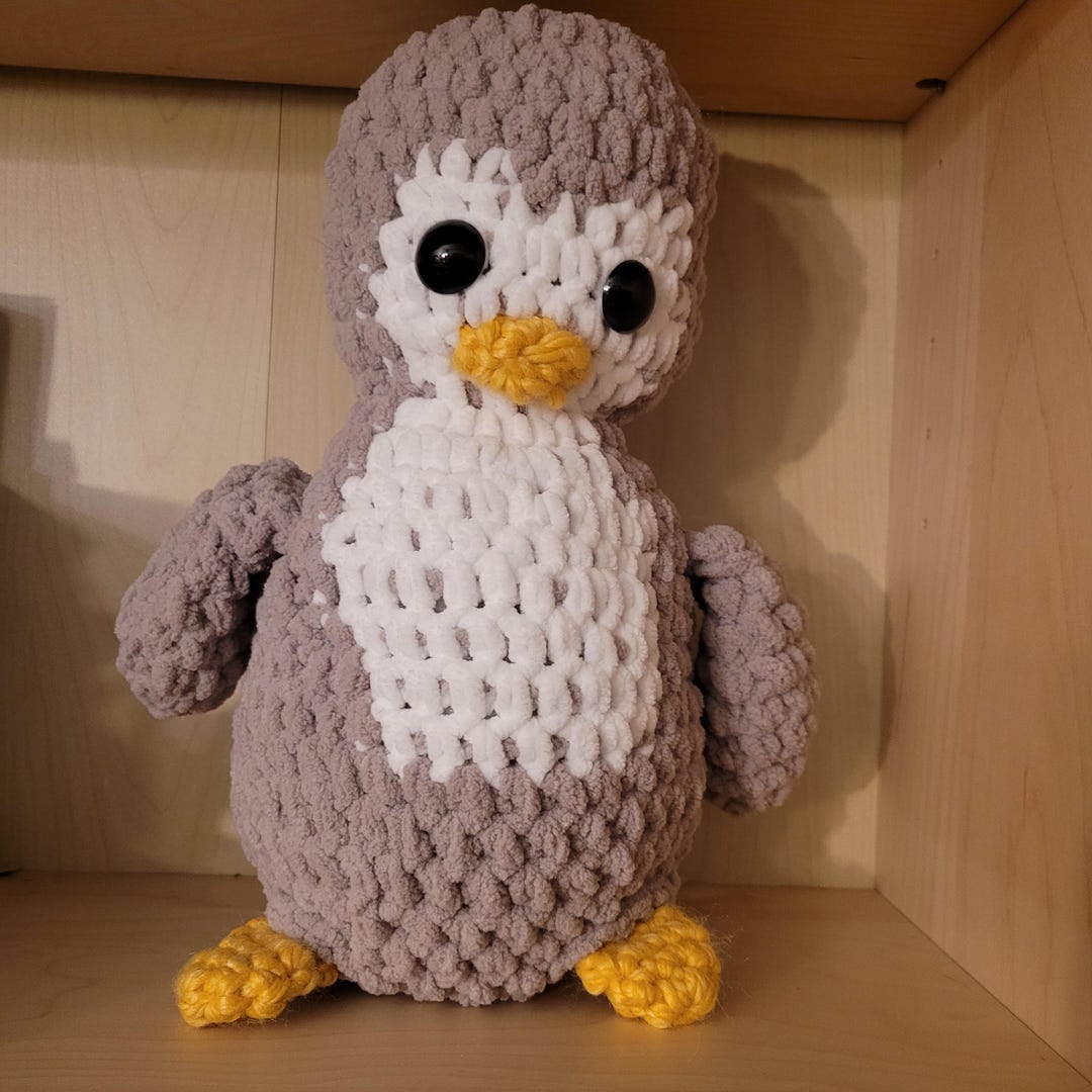Huge Huggable Crocheted Penguin - Etsy
