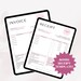 Editable Invoice Template With BONUS Receipt Template Bundle, Printable ...