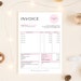 Editable Invoice Template With BONUS Receipt Template Bundle, Printable ...