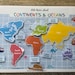 Continents Homeschool Activity Continents Montessori Activity Printable ...