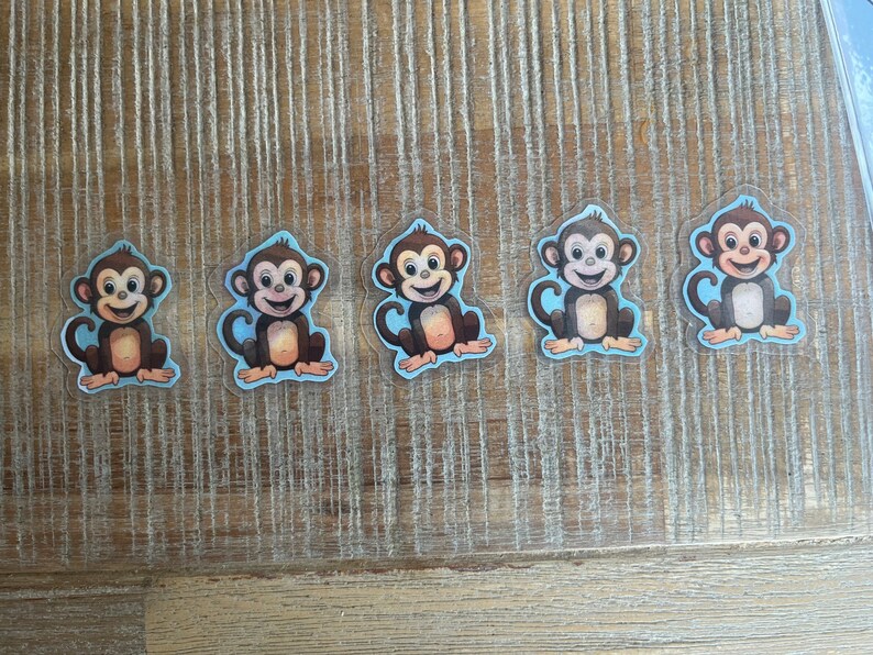 Five Little Monkeys Jumping on the Bed Song Counting Activity Five ...