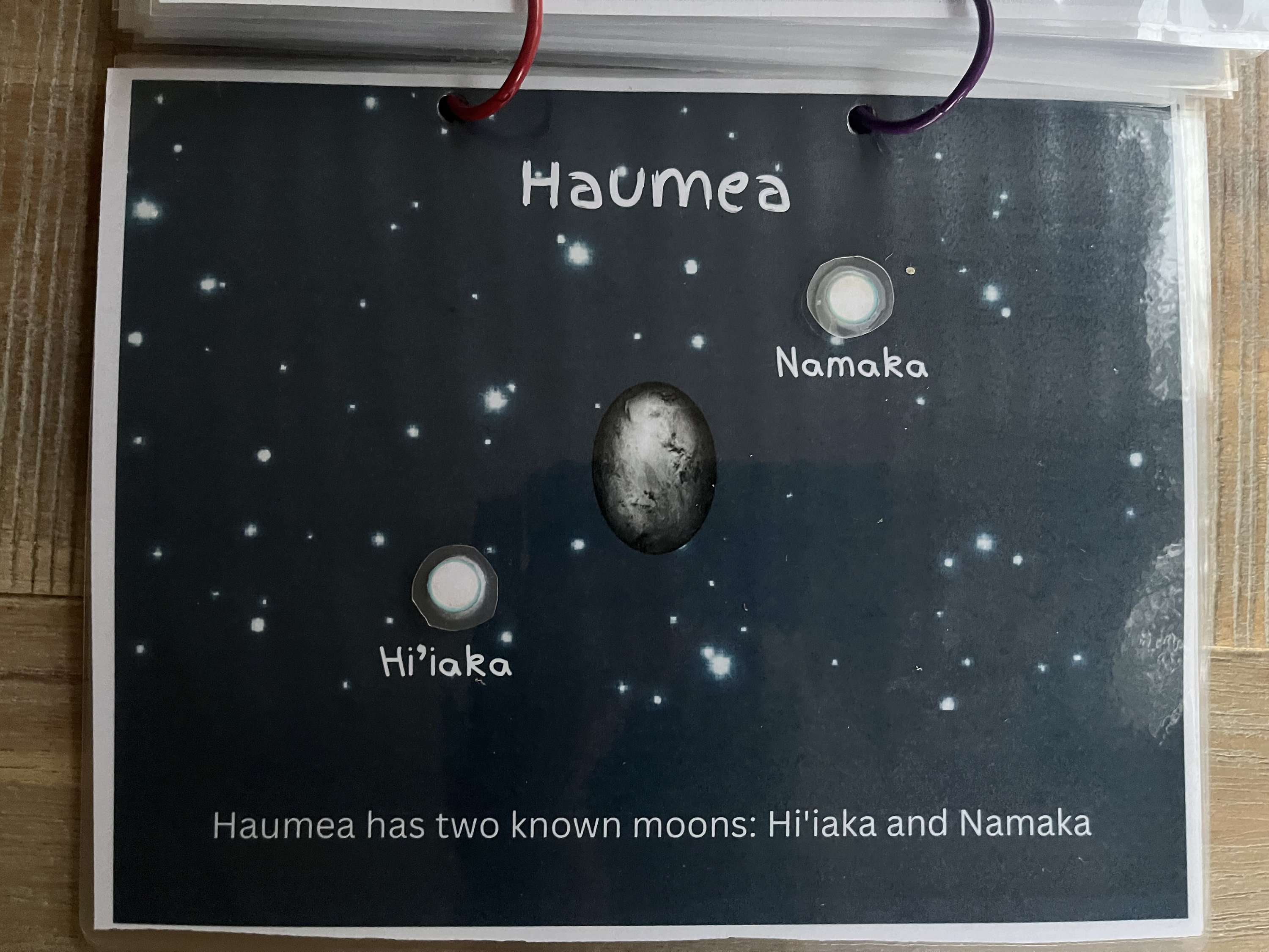 Moons of the Planets Moons Matching Activity Planets Busy Book Planets ...