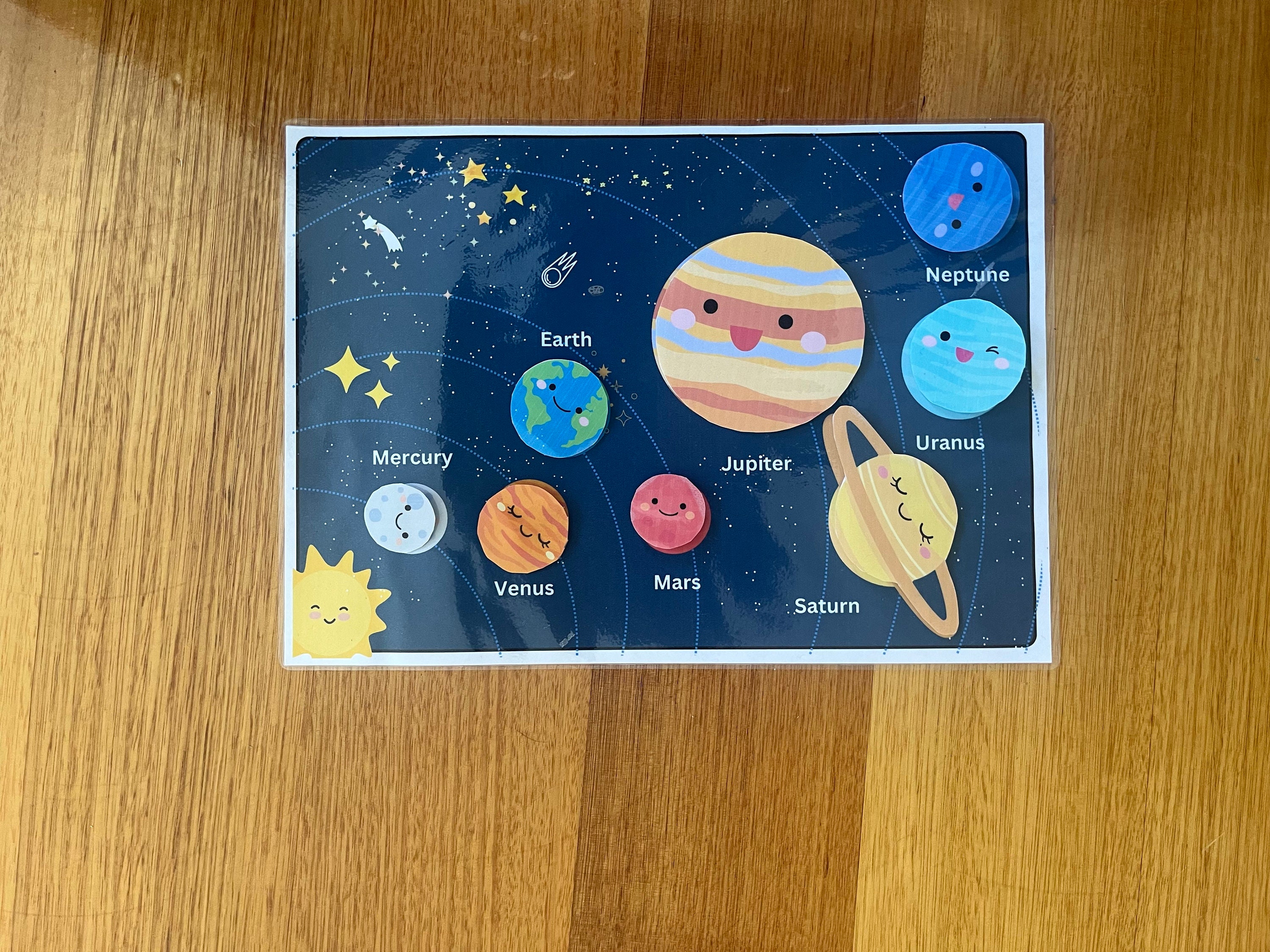 Planets With Dwarf Planets Busy Book for Toddlers Space Activity Board ...
