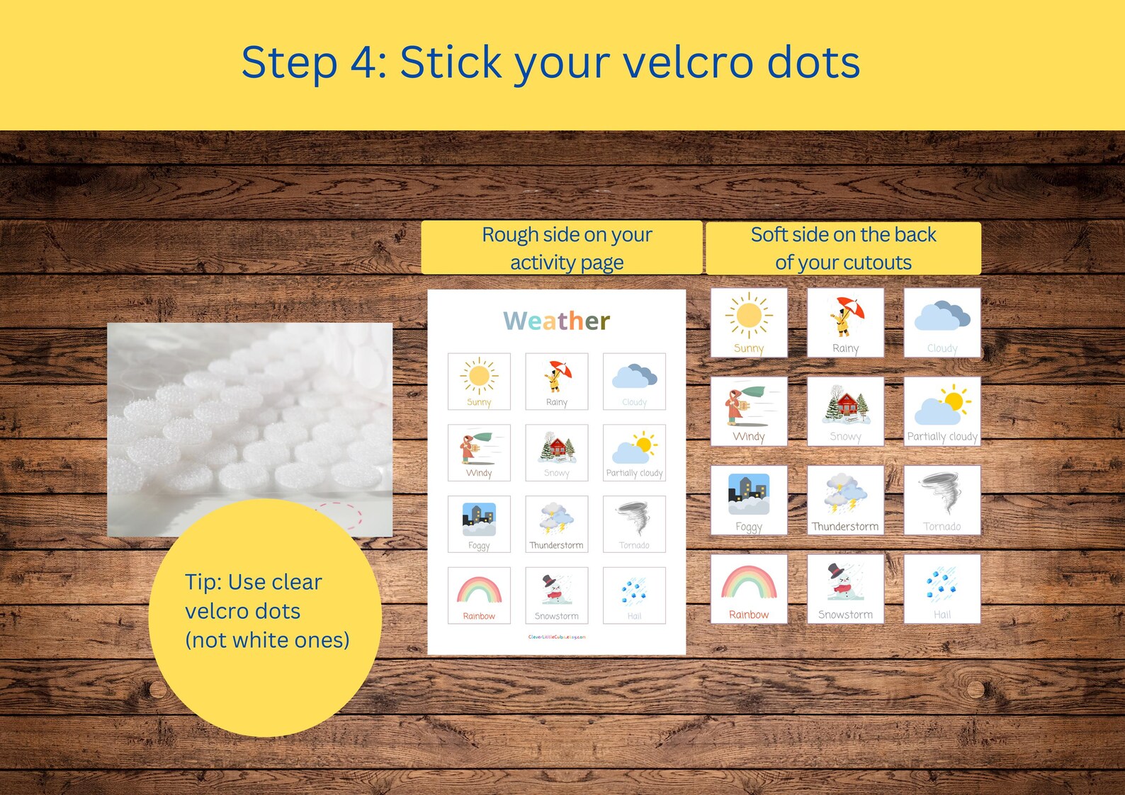 Weather Matching Activity for Kids Preschool Printable Weather Matching ...