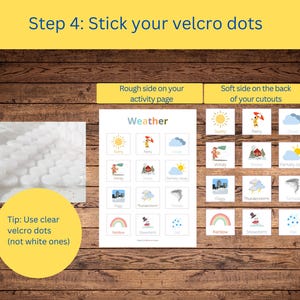 Weather Matching Activity for Kids Preschool Printable Weather Matching ...