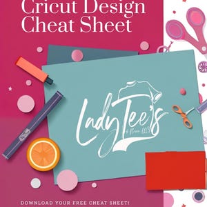Cricut Design Space Cheat Sheet - Etsy