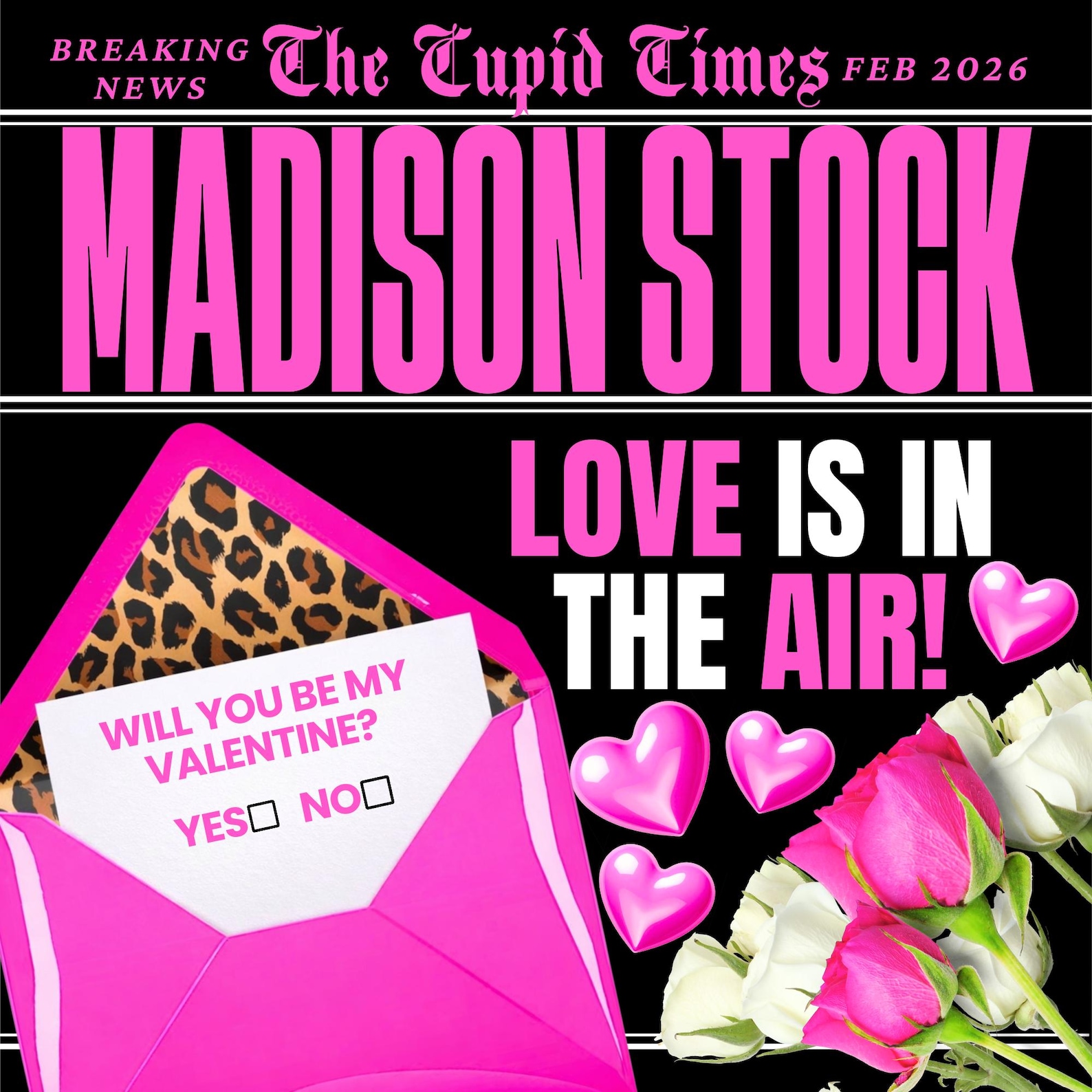 Valentine’s Gift Box Label PNG – 8x8 Editable Template – Be Mine Canva ...
