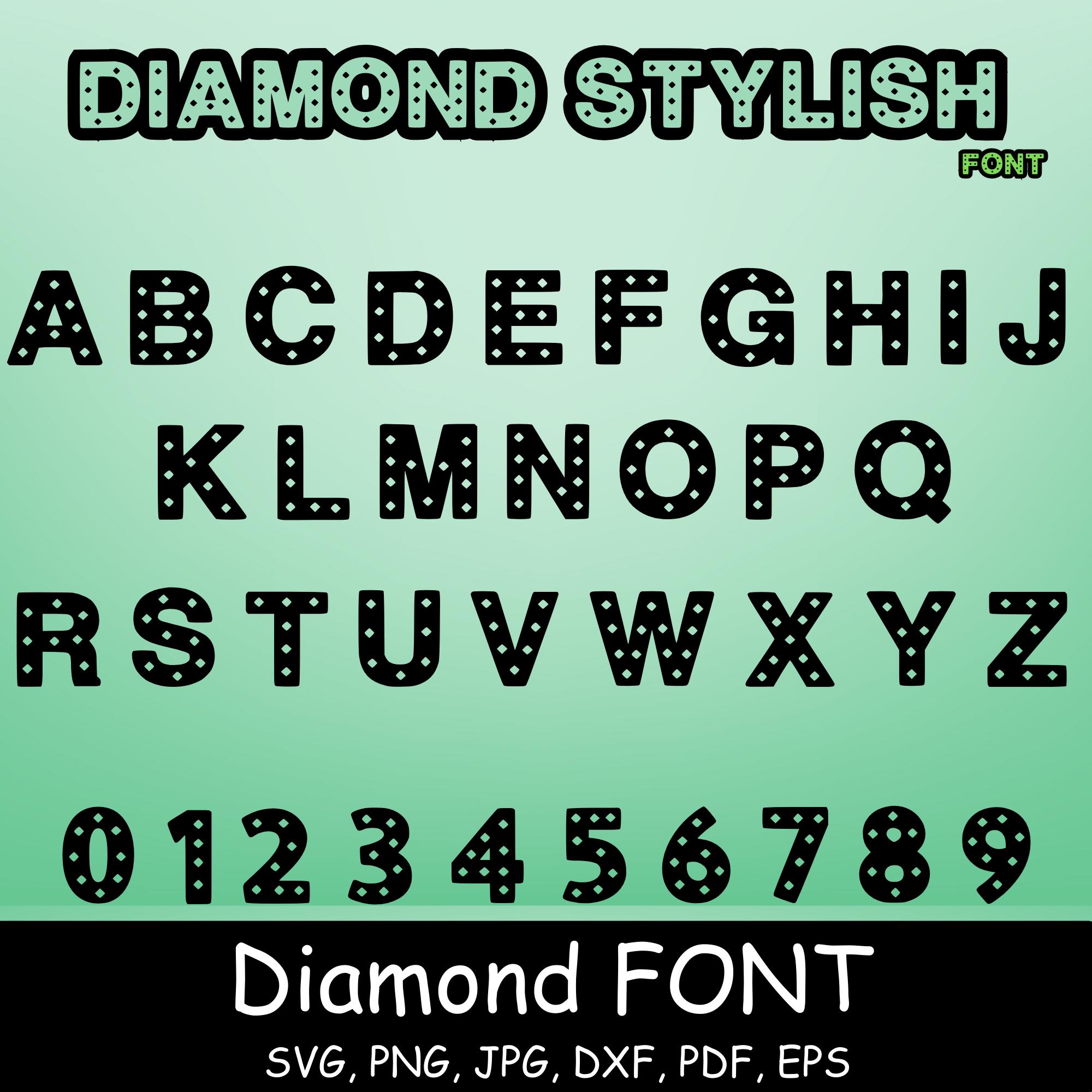 Diamond Font Png, Diamond Alphabet Svg, Diamond Letters, Diamond ...