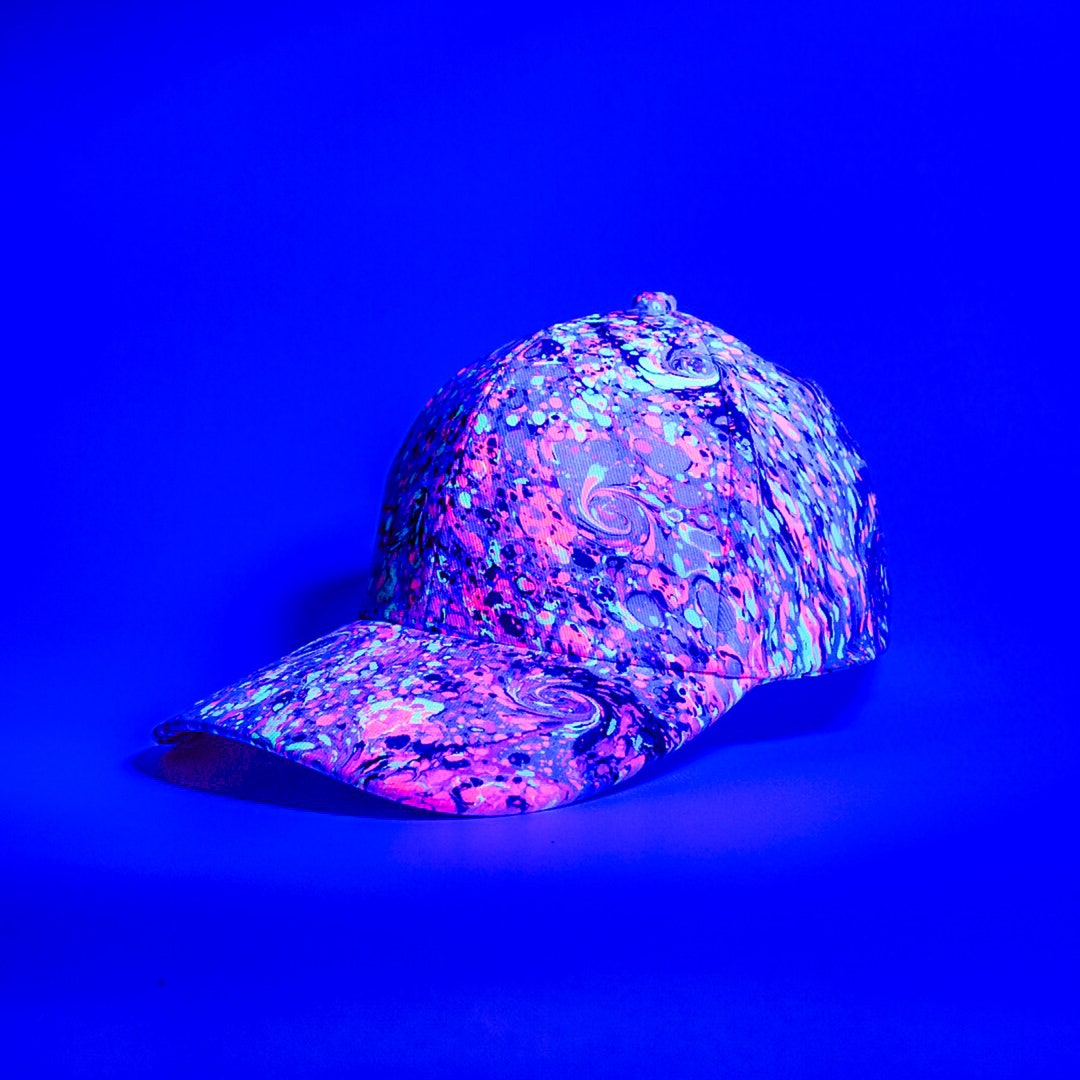 Marbling Arts Fluorescent Cap Polka Dots - Etsy