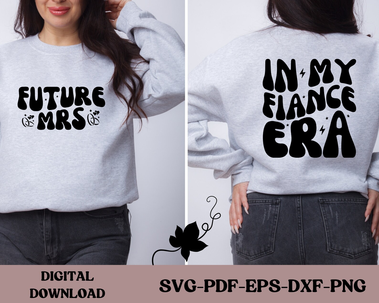 In My Fiance Era Svg Png, Fiance Svg Png, Retro Fiance Svg, Wavy ...