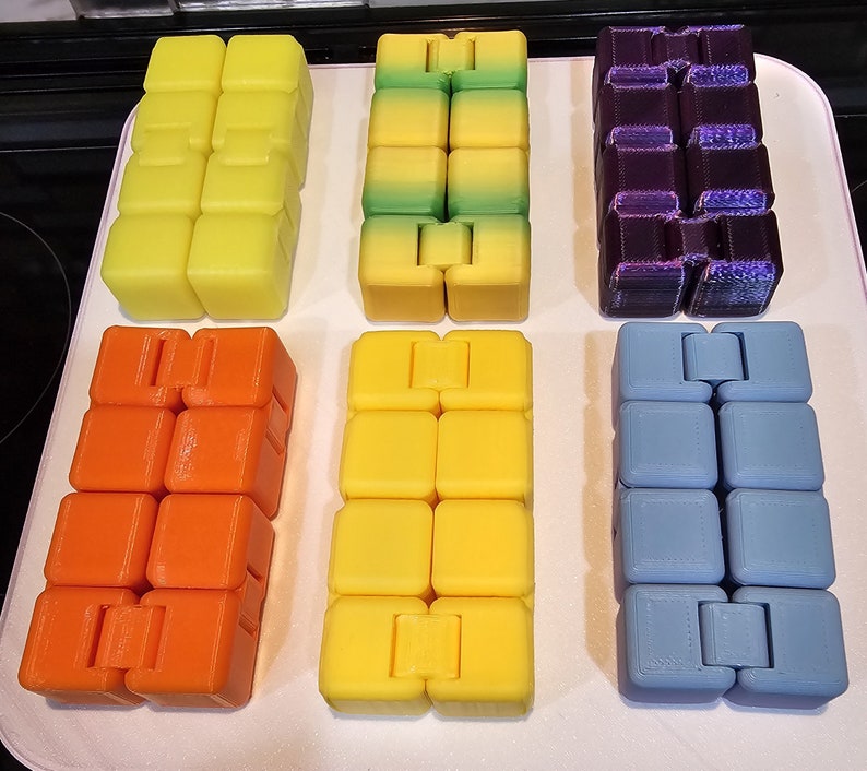 Weighted Infinity Fidget Cube for Adults and Kids Sensory Toy - Etsy