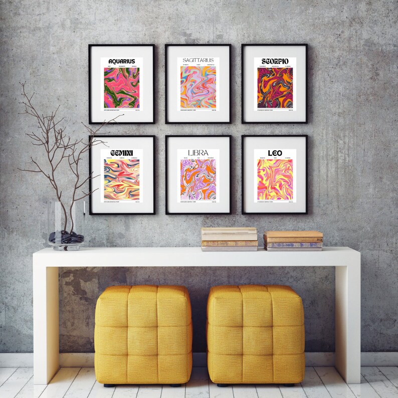 Gemini Poster Printable, Gemini Art, Gemini Gift, Gemini Wall Art, Gemini Gifts, Astrology Art ...