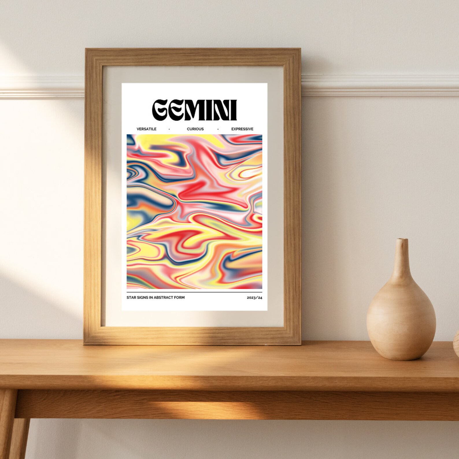 Gemini Poster Printable, Gemini Art, Gemini Gift, Gemini Wall Art ...