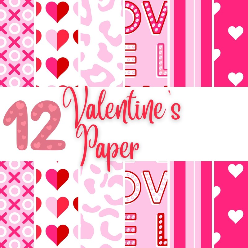 Scrapbook Paper Set - Etsy