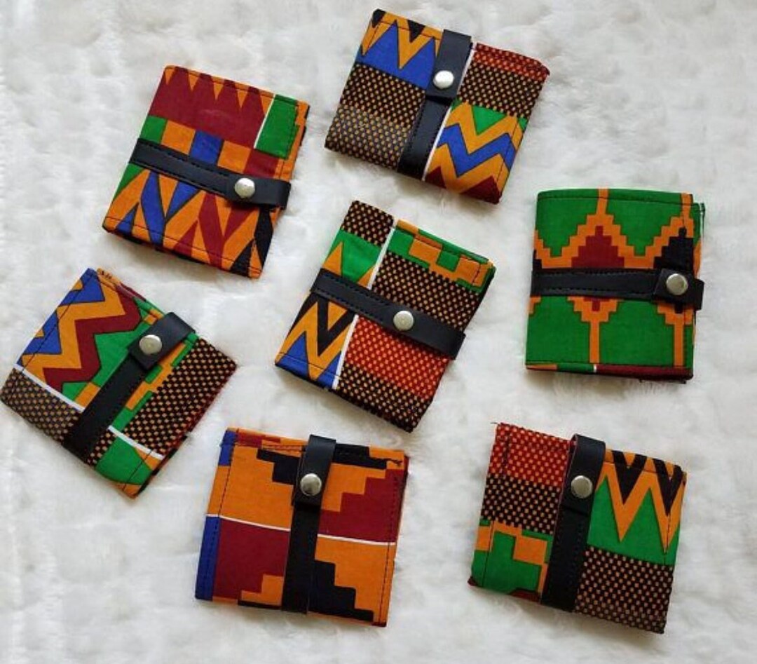 Samreboi Heritage Men's Wallet With African Print - Etsy