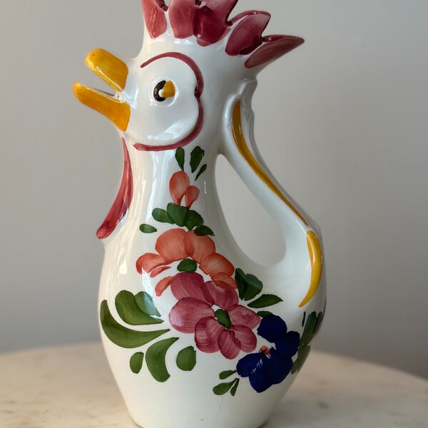Rooster Pitcher - Etsy
