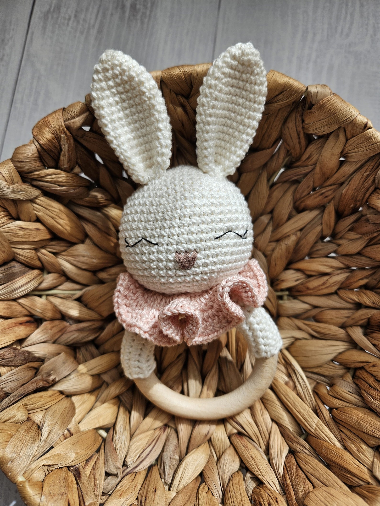 Luna the Bunny Rattle PDF Pattern, Amigurumi Pattern, Bunny Rattle, Pdf ...