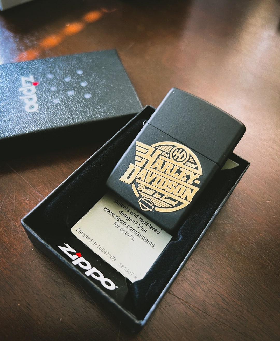 Matte Black Zippo With HD Laser Engraving - Etsy