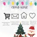 Spanish Secret Santa Questionnaire Template Amigo Secreto Navidad ...