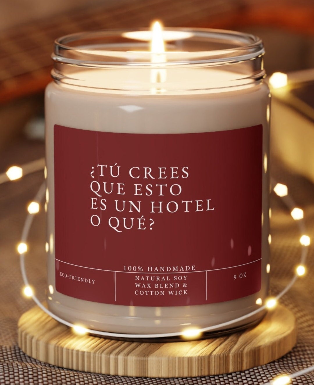 Hotel O Que Candle, Regalo Para Mama, Funny Mexican Candle, Funny ...