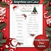 Spanish Secret Santa Questionnaire Template Amigo Secreto Navidad ...