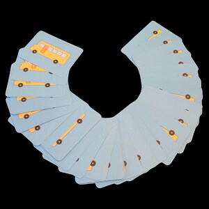 Wooden Geometric Bus Matching Set Montessori Educational Sensory ...