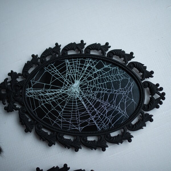 Framed Spider Web - Etsy
