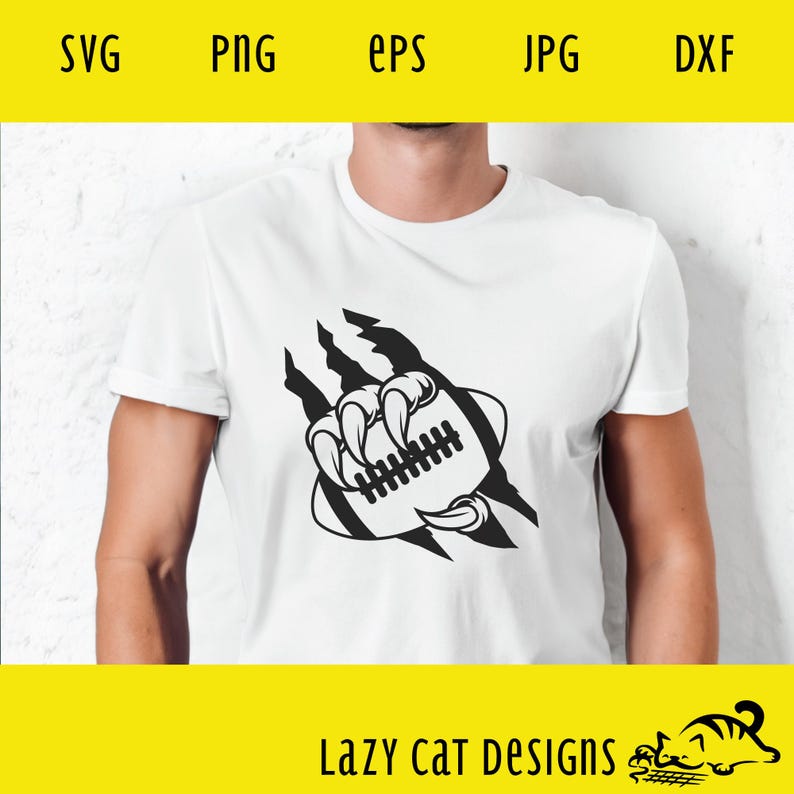 Eagle Claw Scratch Svg, Eagle Claw Svg, Animal Scratch, Eagle Football ...