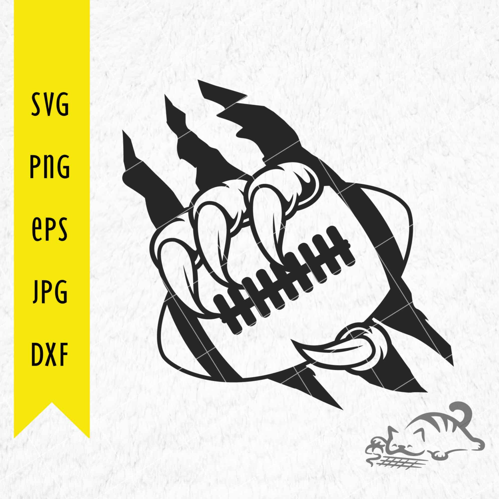 Eagle Claw Scratch Svg, Eagle Claw Svg, Animal Scratch, Eagle Football ...