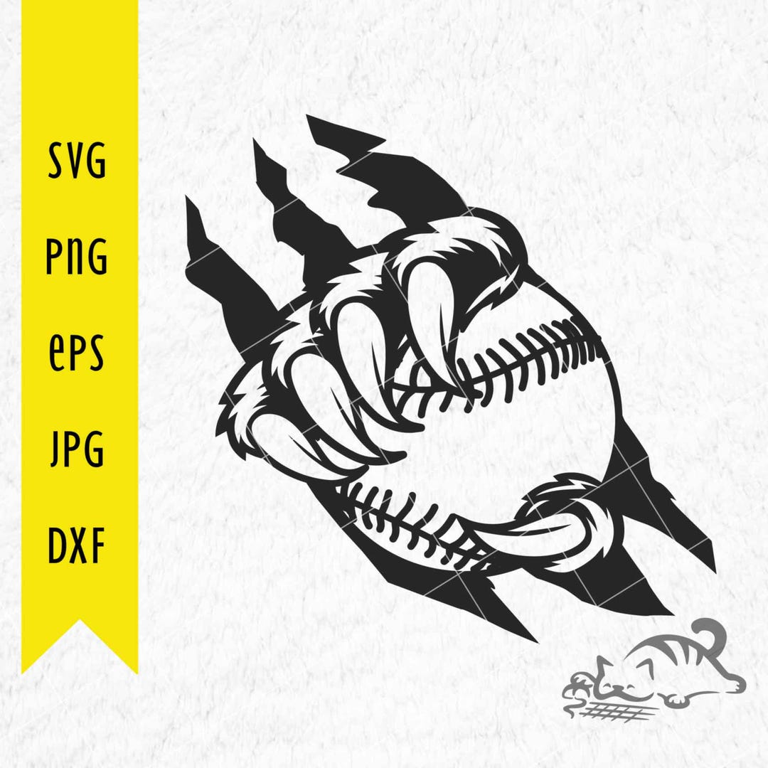 High School Bears Softball Svg, Bear Claw Marks, Bears Svg, Bears Pride ...