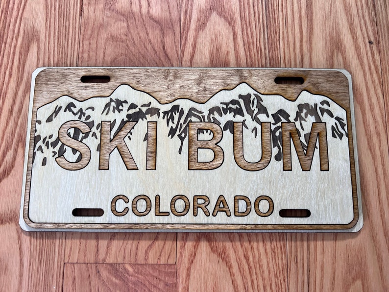 SVG Colorado Lisence Plate SVG - Etsy