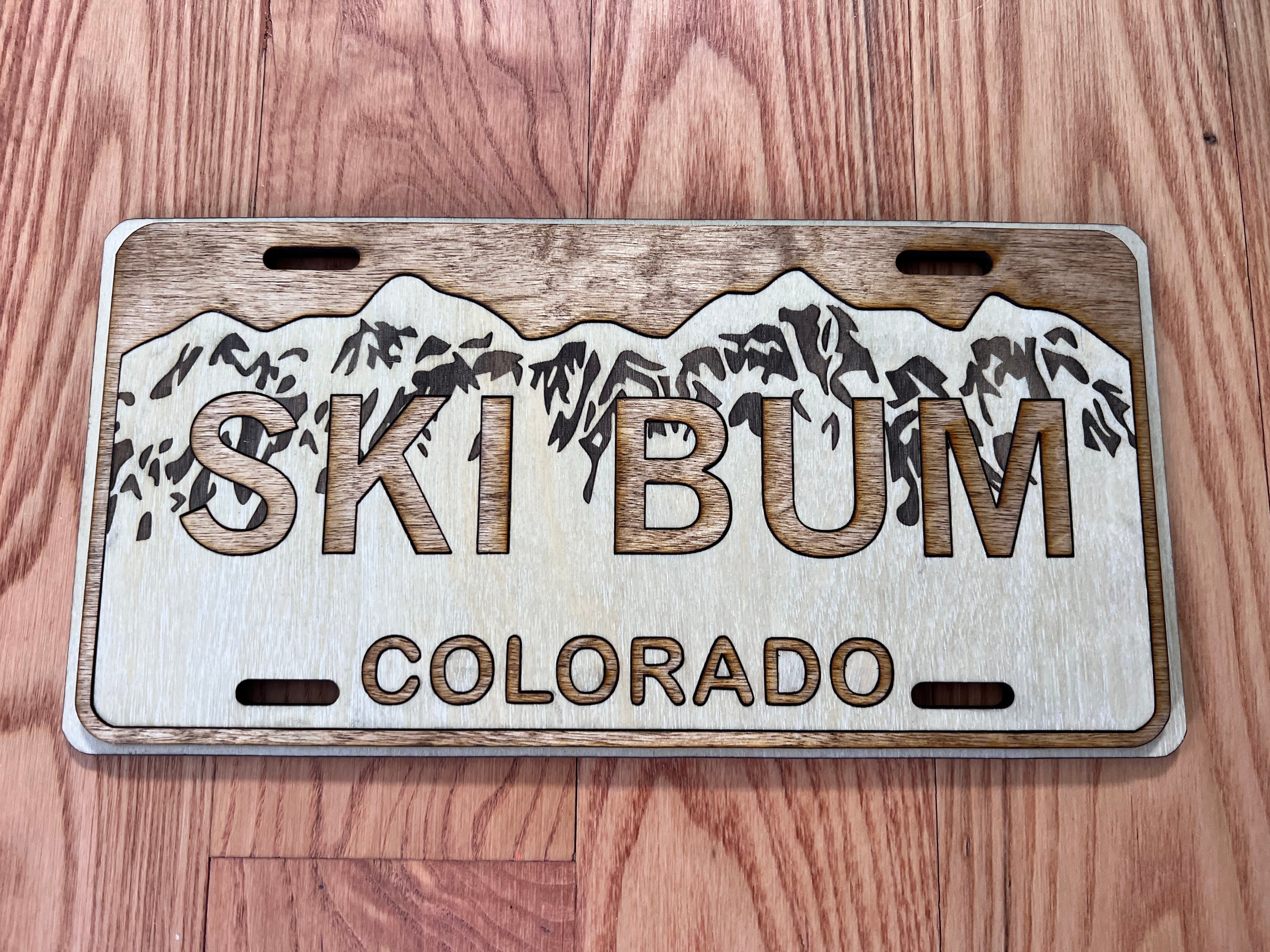 SVG Colorado Lisence Plate SVG - Etsy