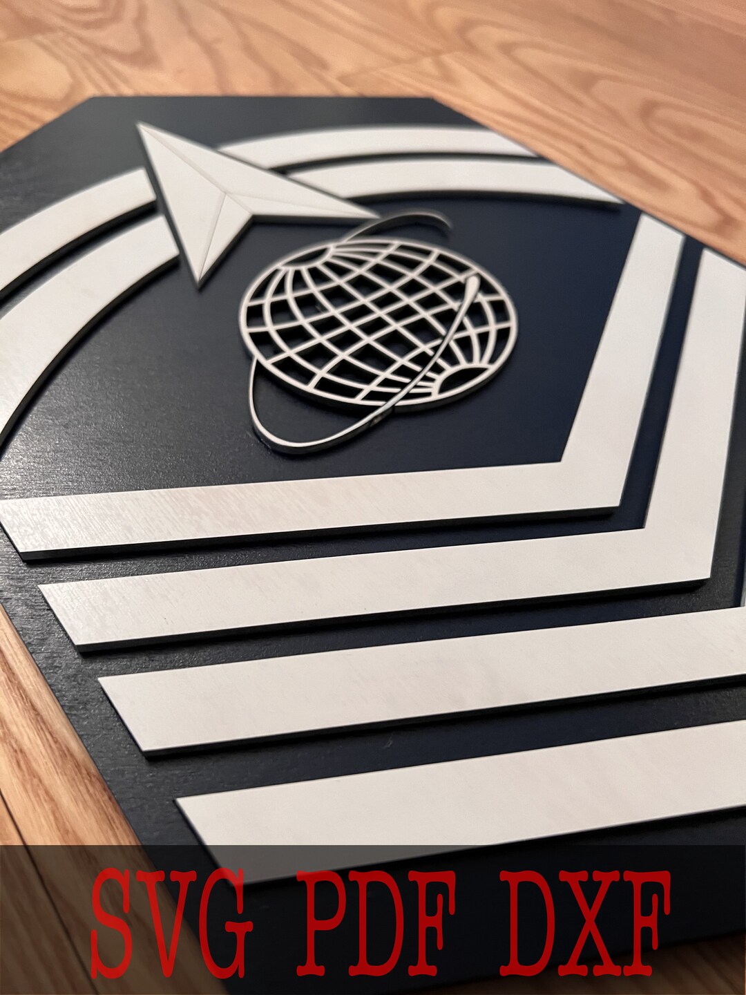 Space Force Senior Master Sergeant SVG PDF DXF - Etsy