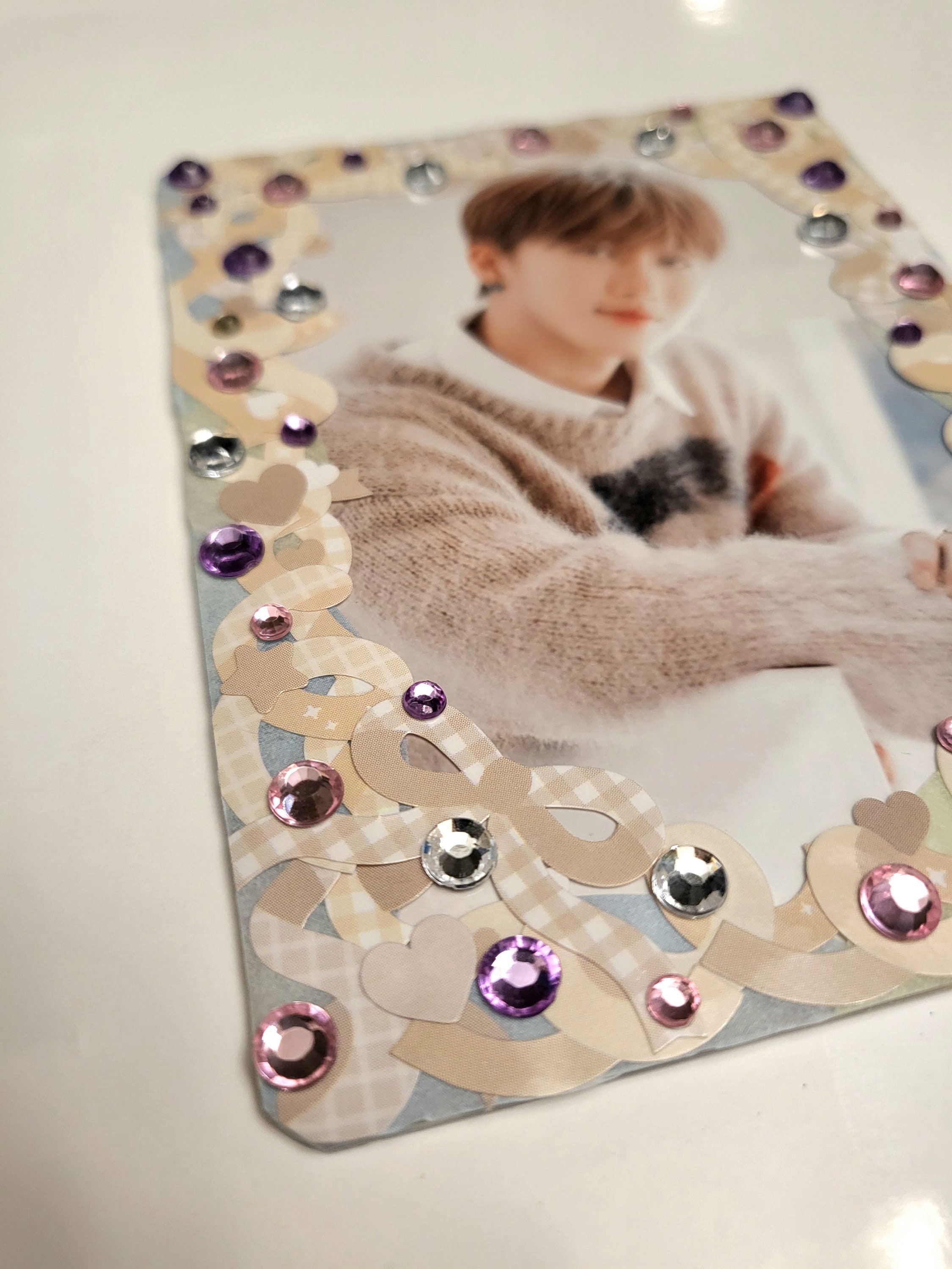 Stray Kids Changbin Photo With K-pop Deco Top Loader - Etsy