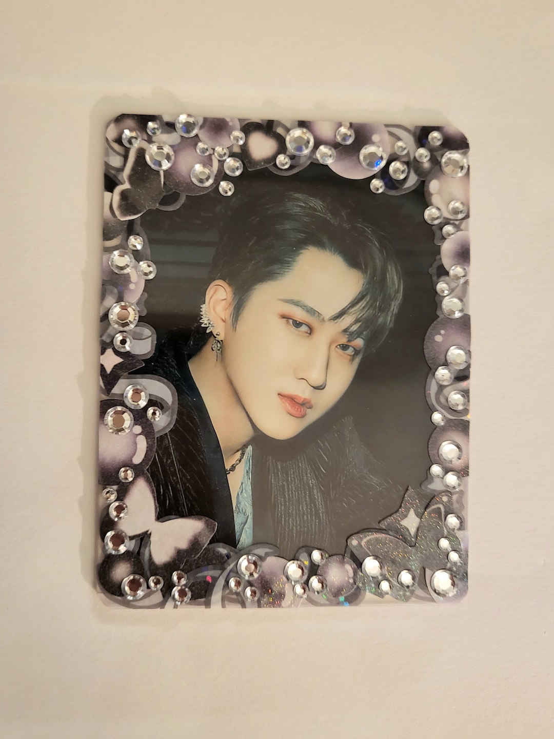 Stray Kids Changbin Photo With K-pop Deco Top Loader - Etsy