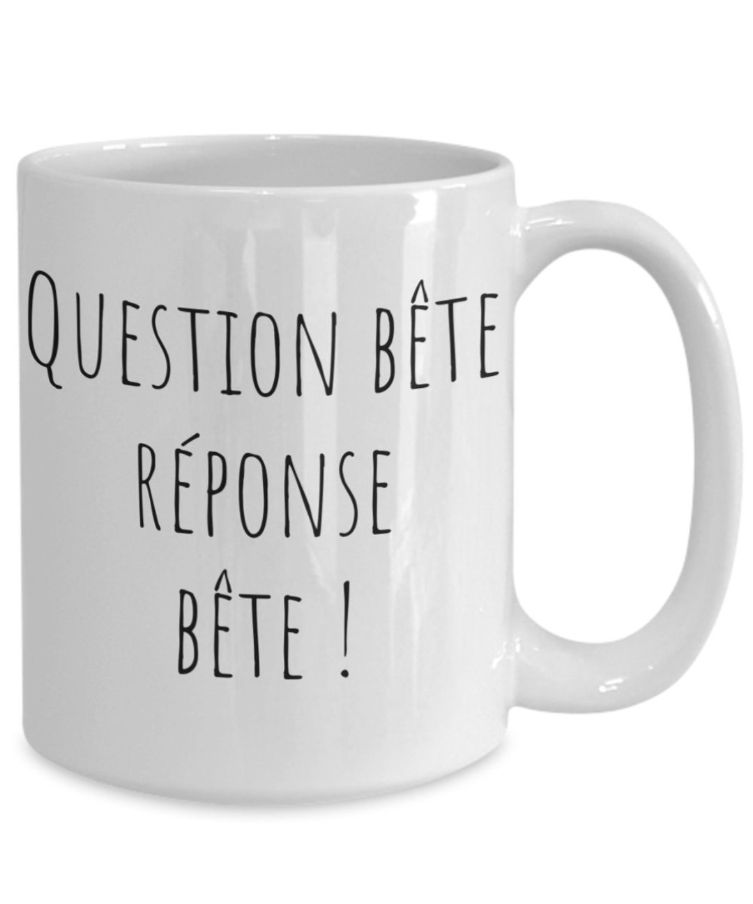 Question Bête, Réponse Bête! Francais, French, Passive Agressive, Sassy ...