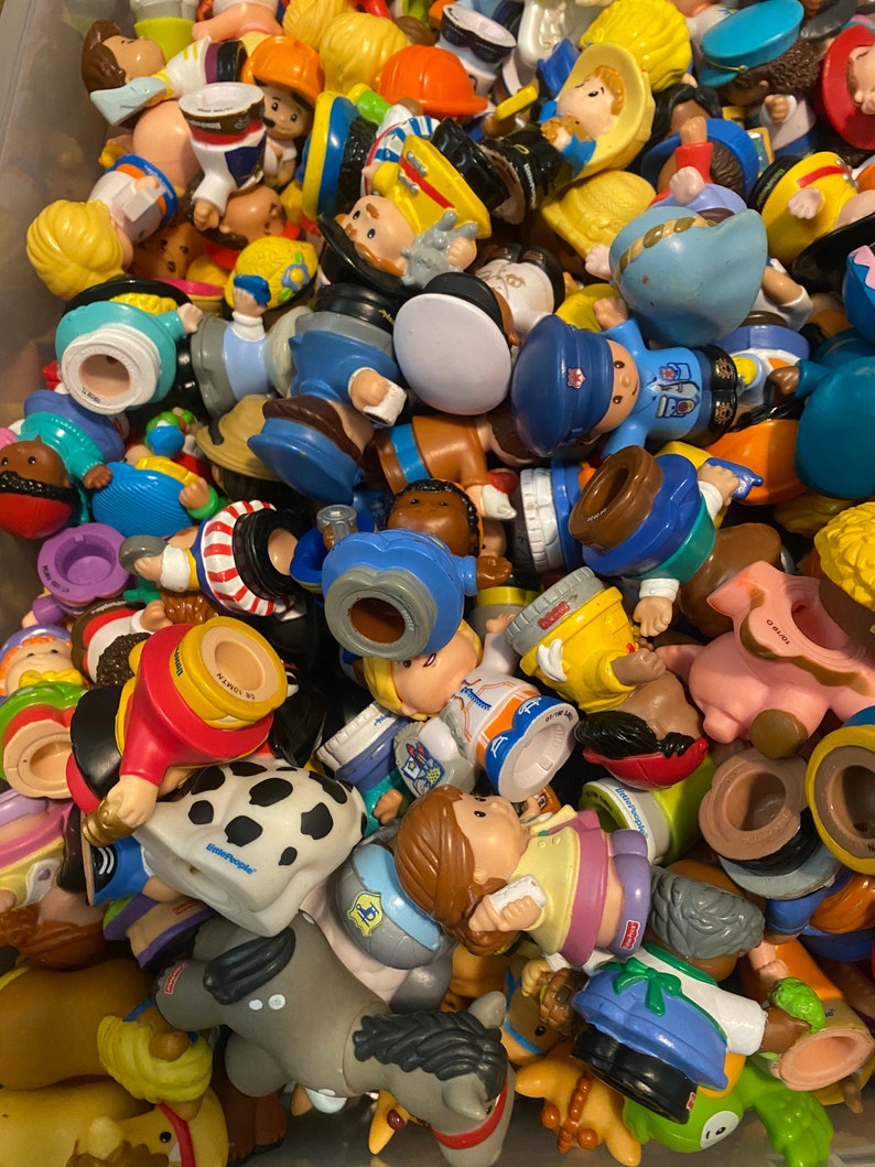 Bulk Mystery Lot of Little People Figures- Reclaimed Fisher Price ...
