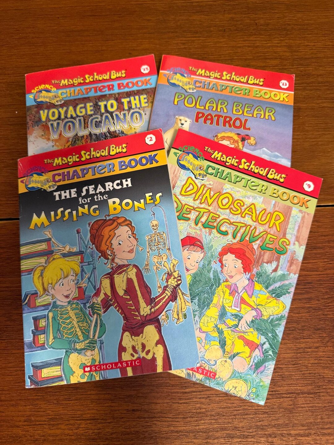 Magic School Bus Chapter Books Lot of 4 Books - Scholastic Paperback - Etsy