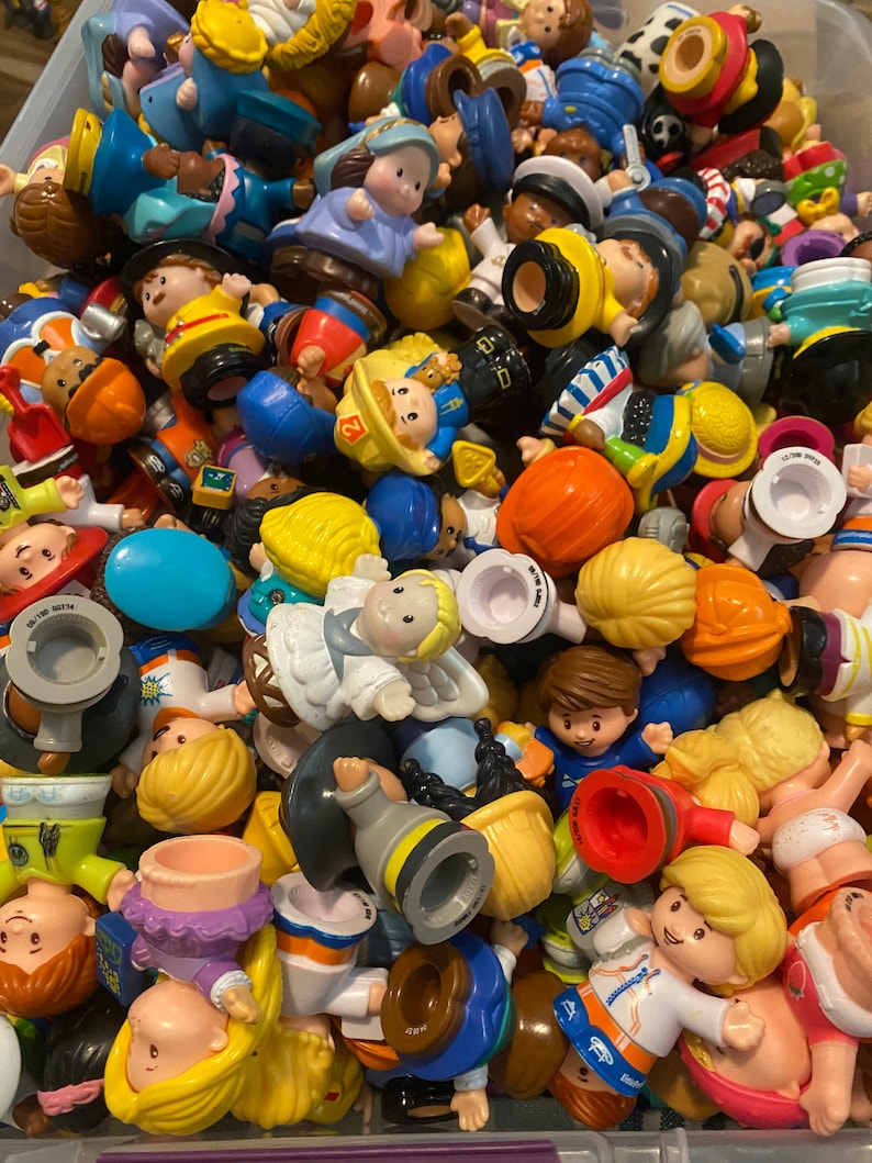Bulk Lot of Little People Figures Reclaimed Fisher Price Figures ...
