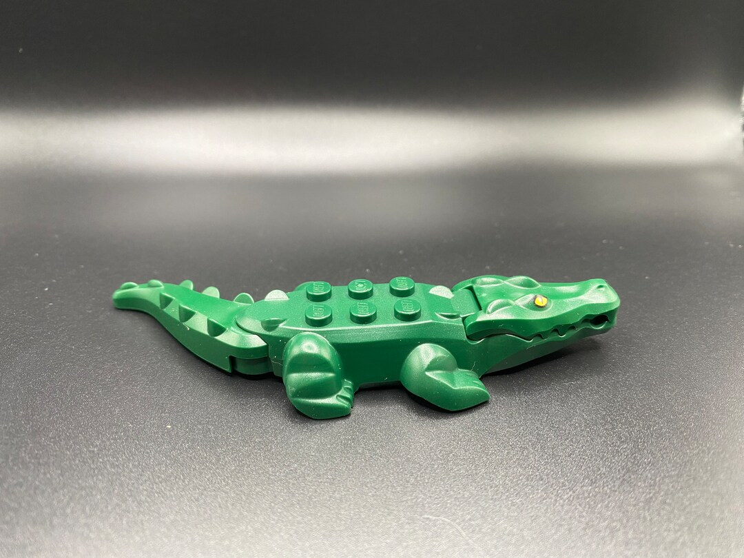 Lego Alligator Reclaimed 100% Genuine LEGO®. - Etsy