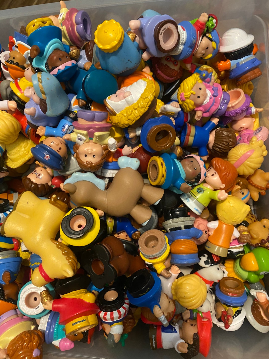 Bulk Mystery Lot of Little People Figures - Reclaimed Fisher Price ...