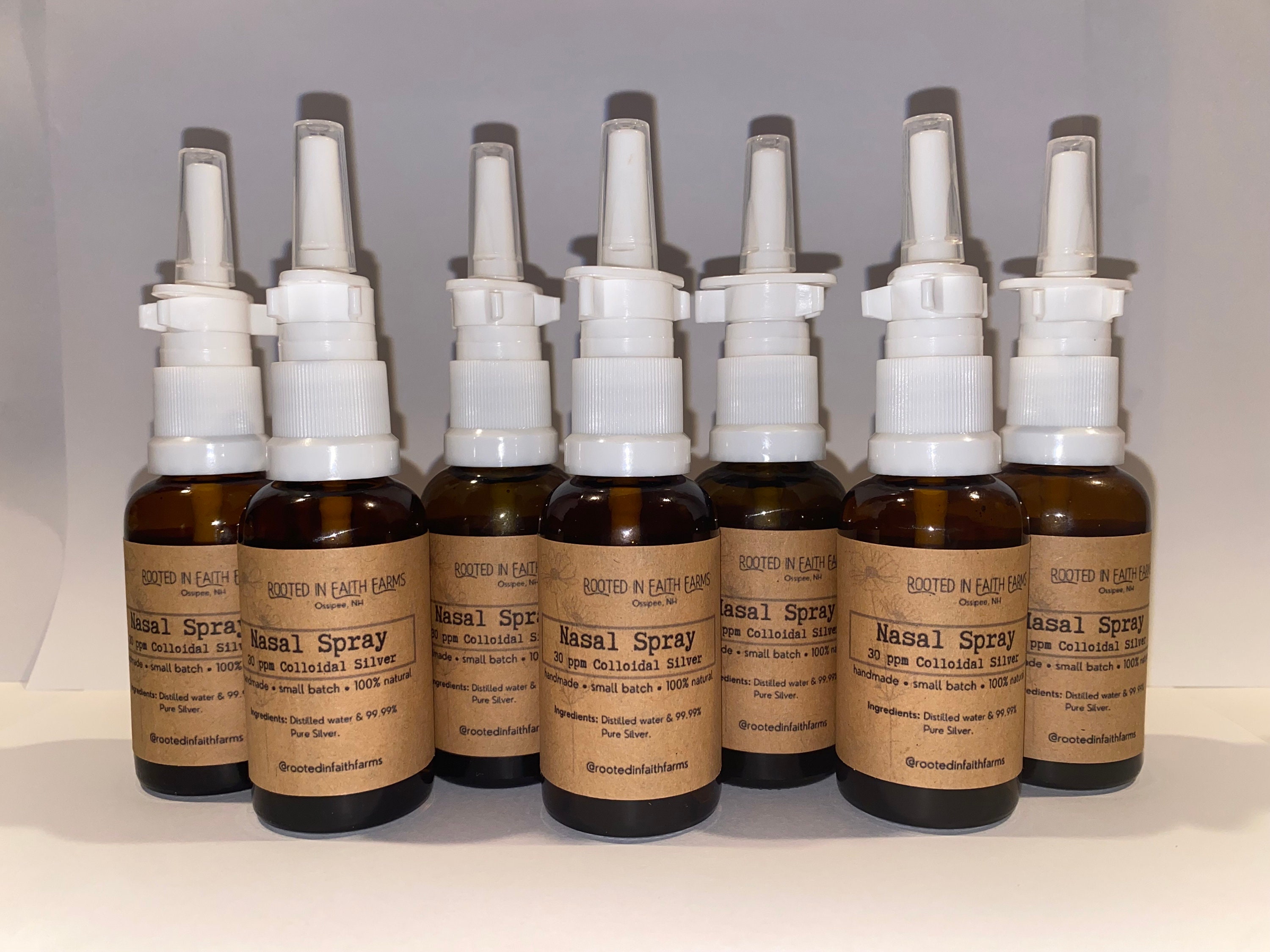 Colloidal Silver Nasal Sprayer 1oz. | Allergies | Discomfort | Sinus ...