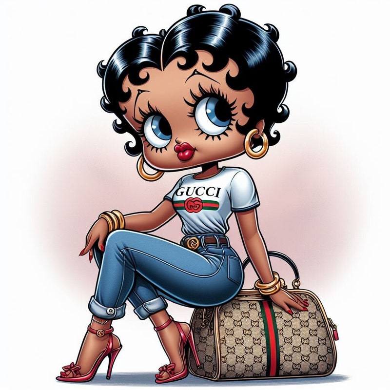 Betty Boop Gucci Tumbler Wrap - Etsy