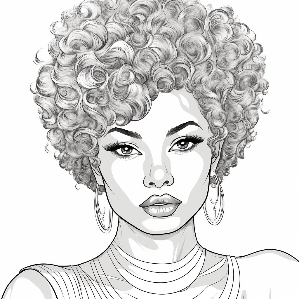 A Lil Bougie Coloring Pages - Etsy
