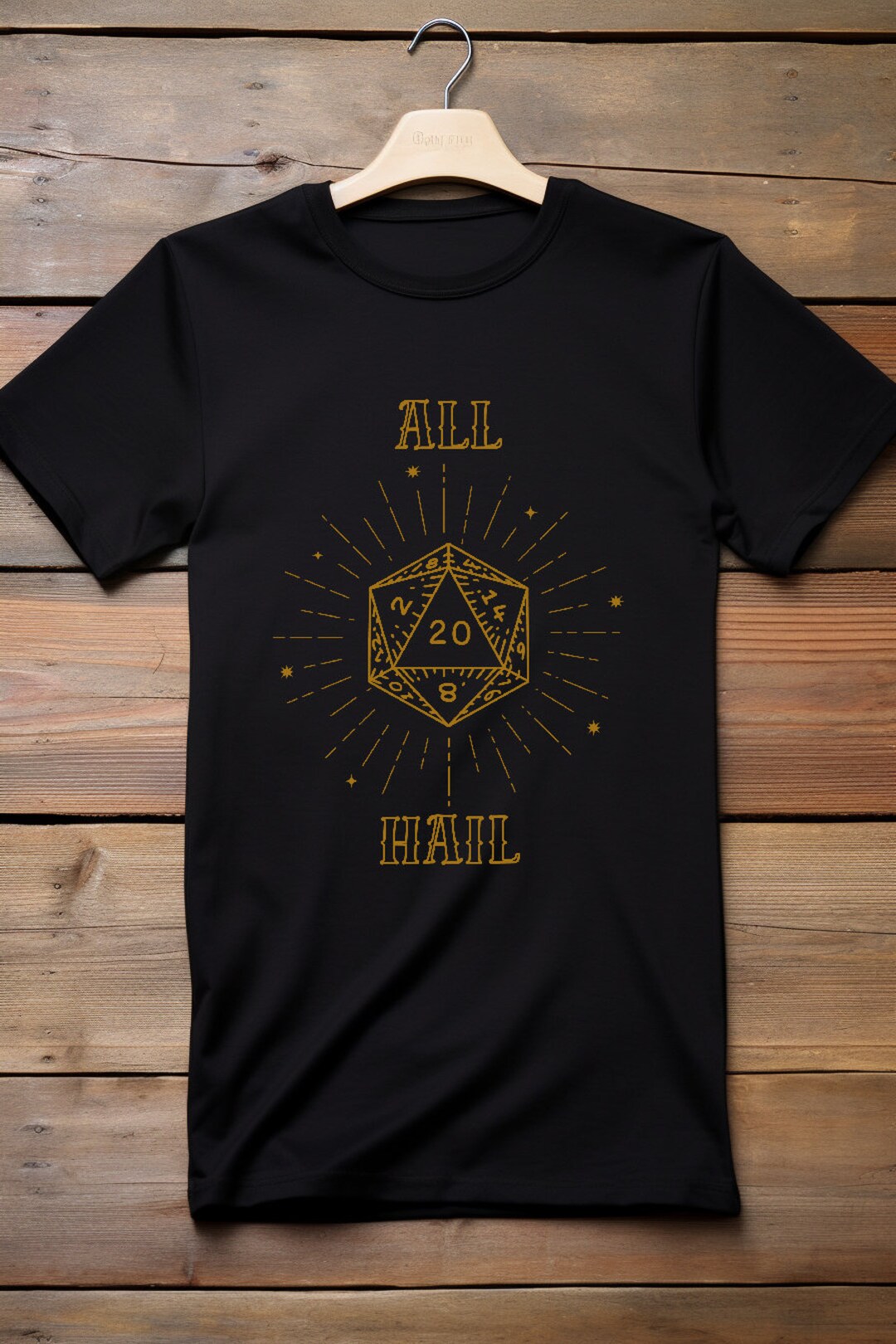 D20 T-shirt Dnd T-shirt Dungeons and Dragons Inspired T-shirt - Etsy