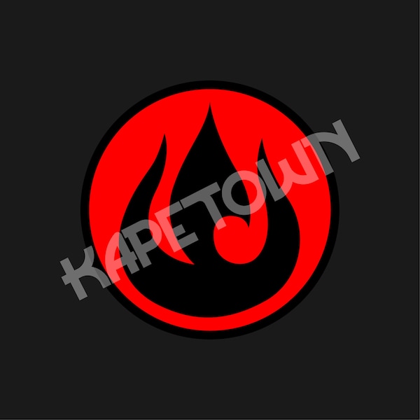 Fire Nation Svg - Etsy