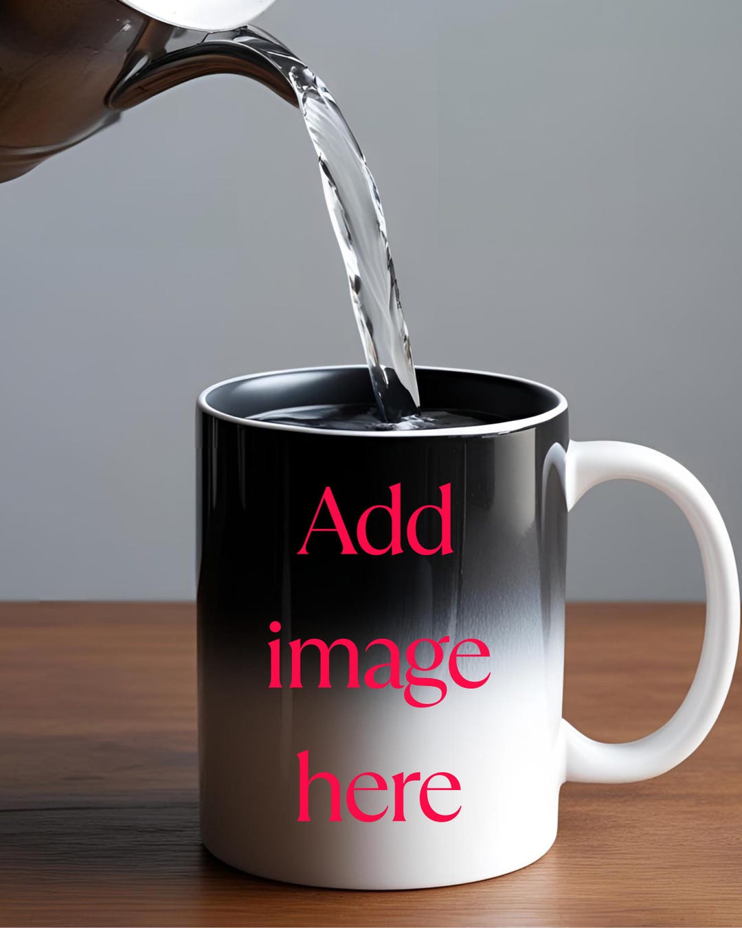 Personalized Color Changing Mug 15oz – Custom Photo or Text Magic Mug ...