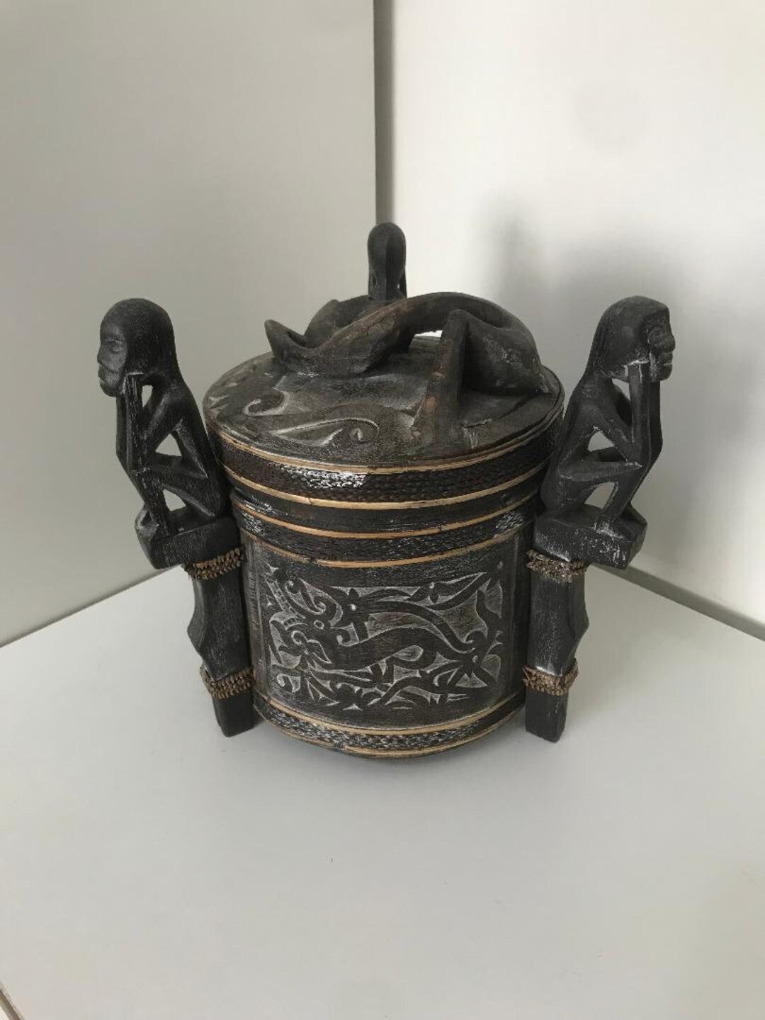 100 Years Old Borneo Tribal Shaman Box - Etsy